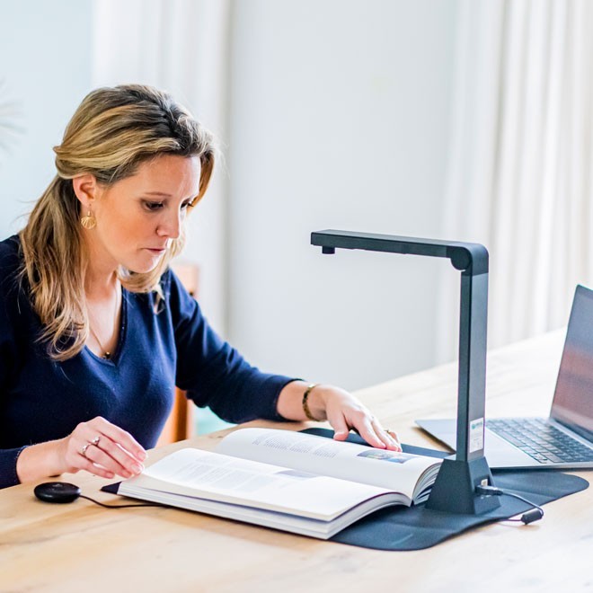 Buy Camera Based Document / Book Scanner in Nepal - IRIScan Desk